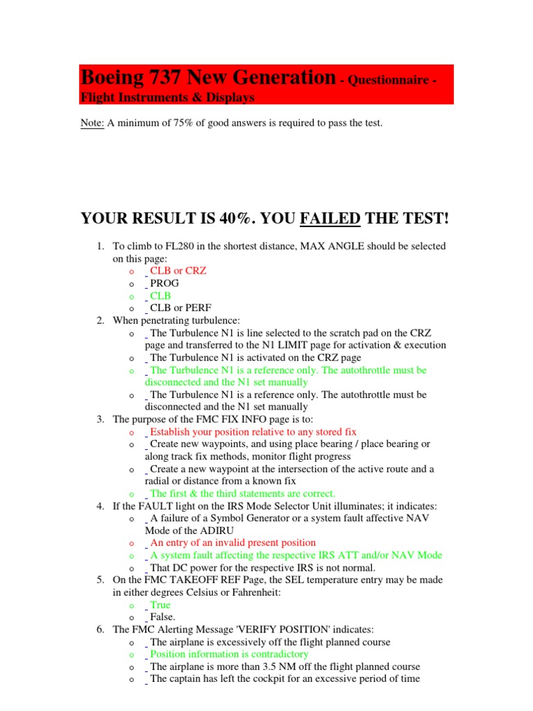 Flight Instruments & Displays | PDF | Aviation | Measuring Instrument