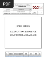 Instrument Air Sizing and Compressor Guide | PDF | Steady State | Valve