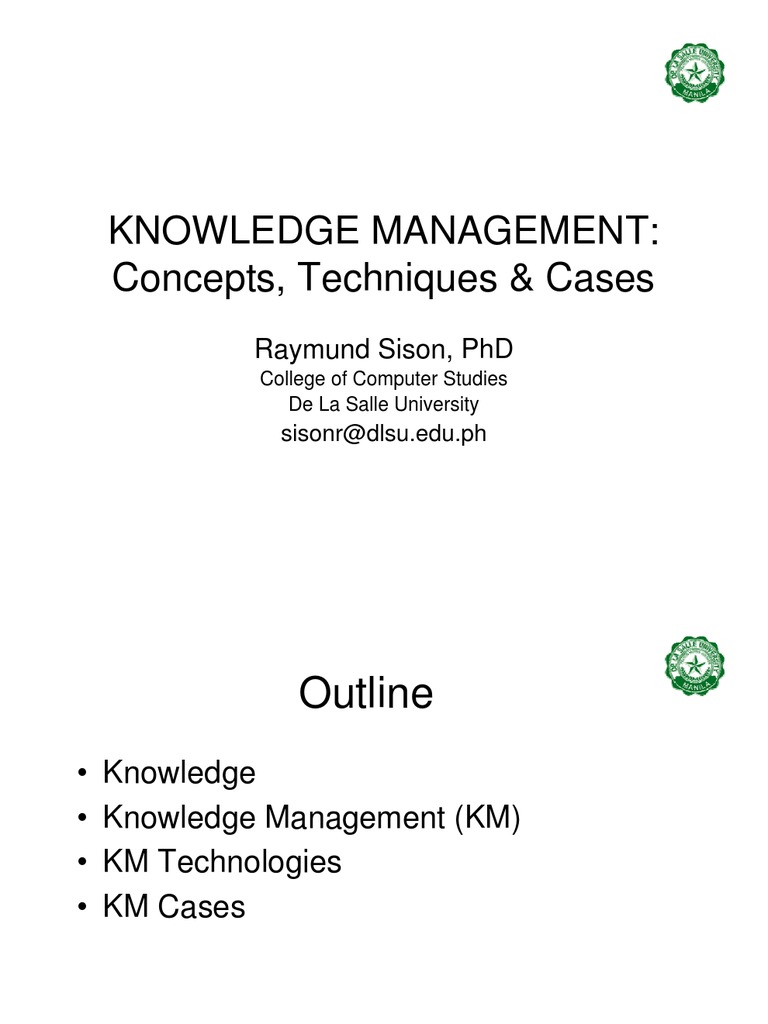 Knowledge Management | PDF | Tacit Knowledge | Knowledge Management