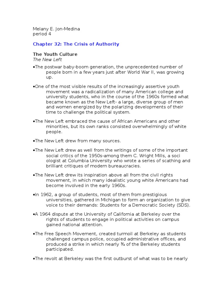 Alan Brinkley American History Chapter 32 Outline | PDF | Native ...