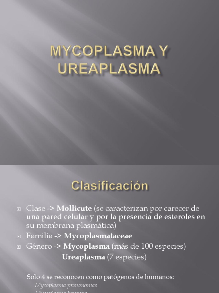 Mycoplasma y Ureaplasma | Micoplasma | Célula (Biología)