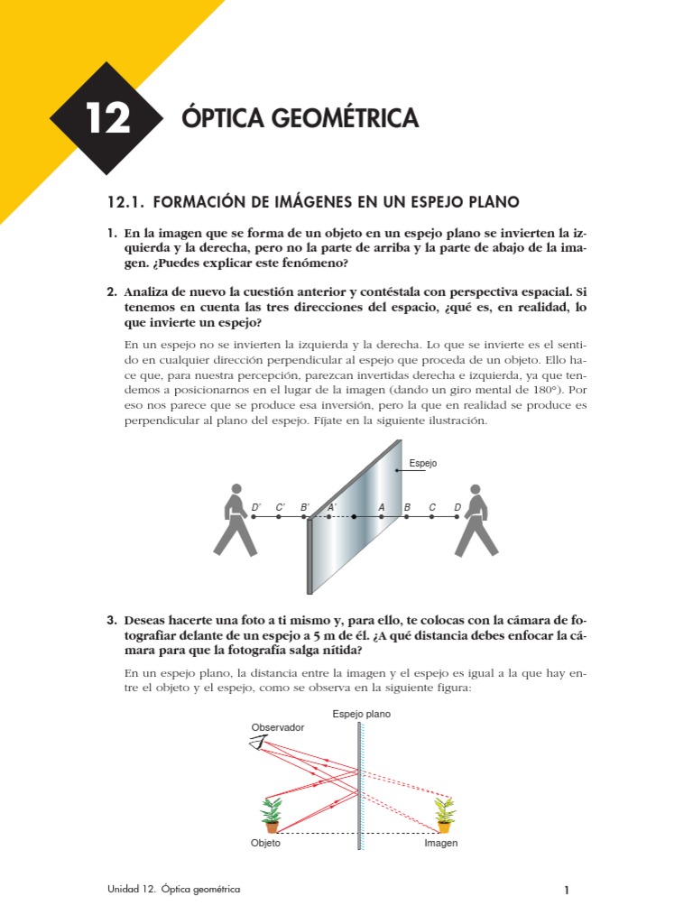 Optica Geometrica | PDF | Óptica | Ojo humano
