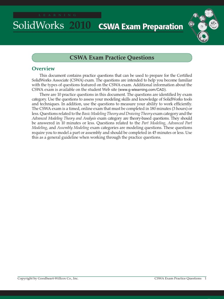 CSWA Exam Practice Questions | Test (Assessment) | Nature