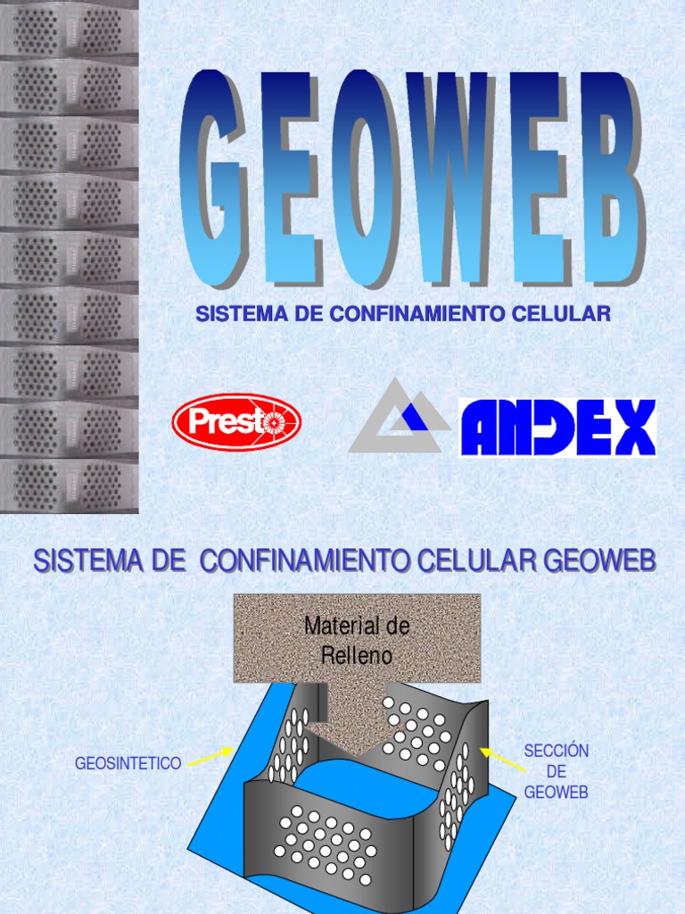 Sistema Geoweb GW30V: Confinamiento Celular | PDF | Materiales | Química