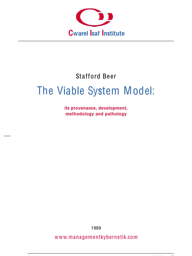 Viable - System - Model-1989 CwarelInst - Stafford Beer | PDF