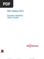 MSC Nastran Solution Types Overview | PDF | Nonlinear System | Physics
