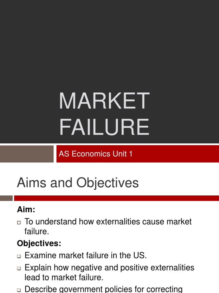Externalities Causing Market Failure | PDF | Externality | Market Failure