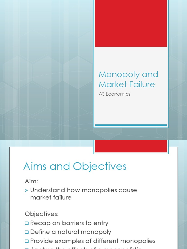 Monopoly and Market Failure Lesson 2 | Download Free PDF | Monopoly ...