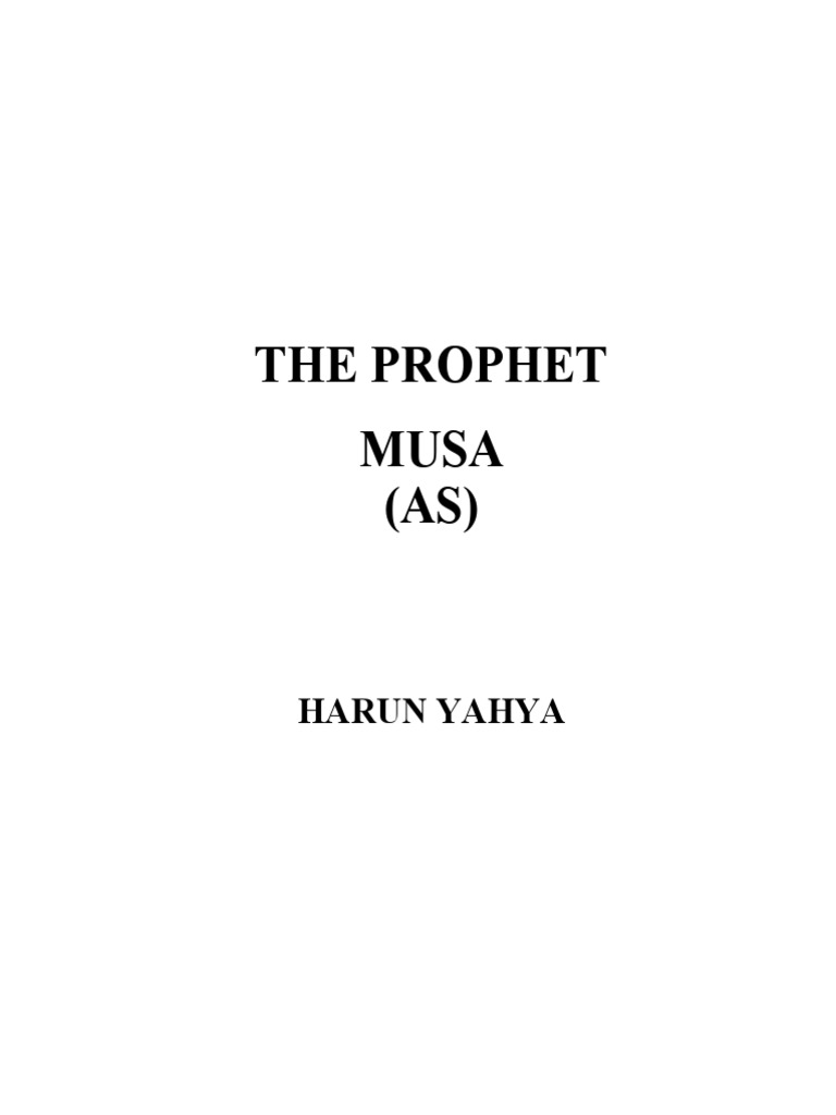 Islam N Quran Prophet - Musa - Moses | PDF