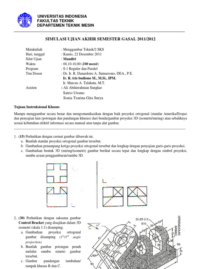 Simulasi Uas Gamtek | PDF