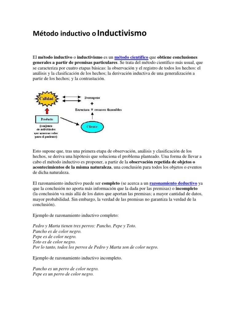 Metodo Logico Inductivo | PDF | Razonamiento inductivo | Prueba matemática