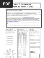 Parent Homework Log Explanation | PDF | Self-Improvement