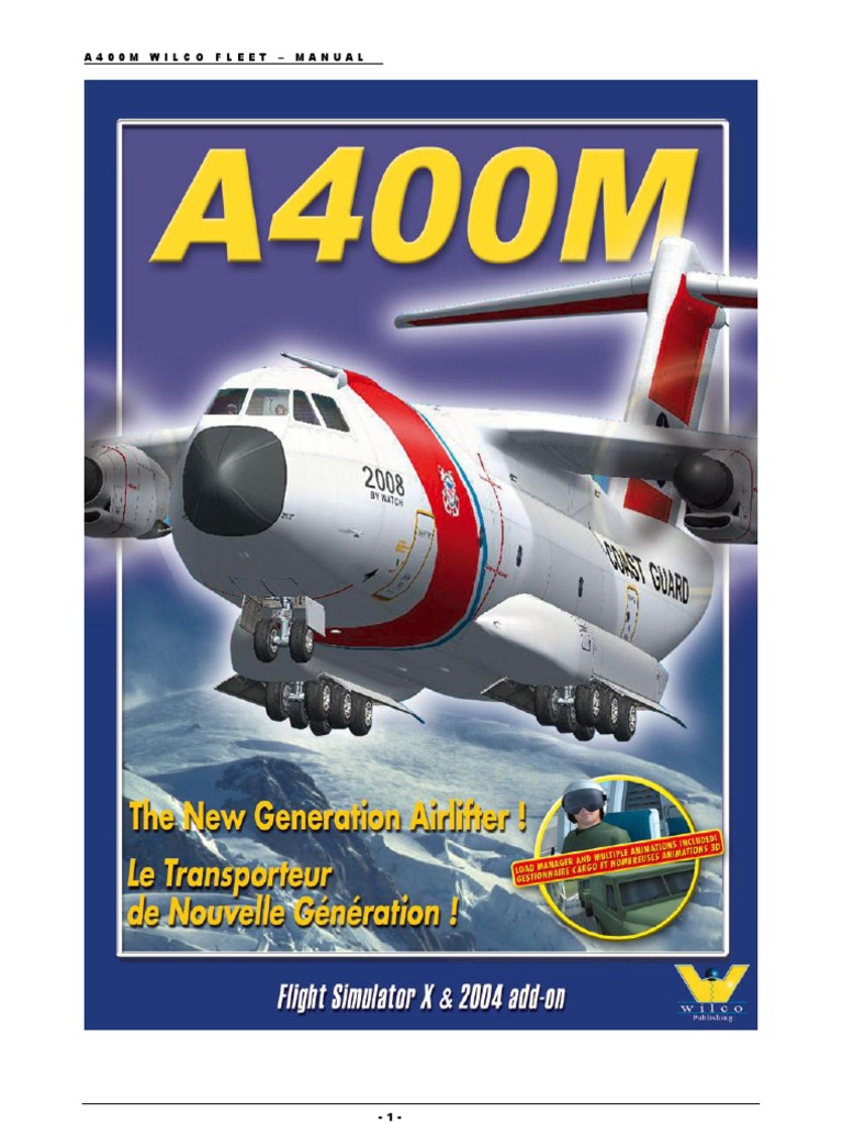 Manual del Airbus A400M Wilco Fleet | PDF | Point and Click | Aviación
