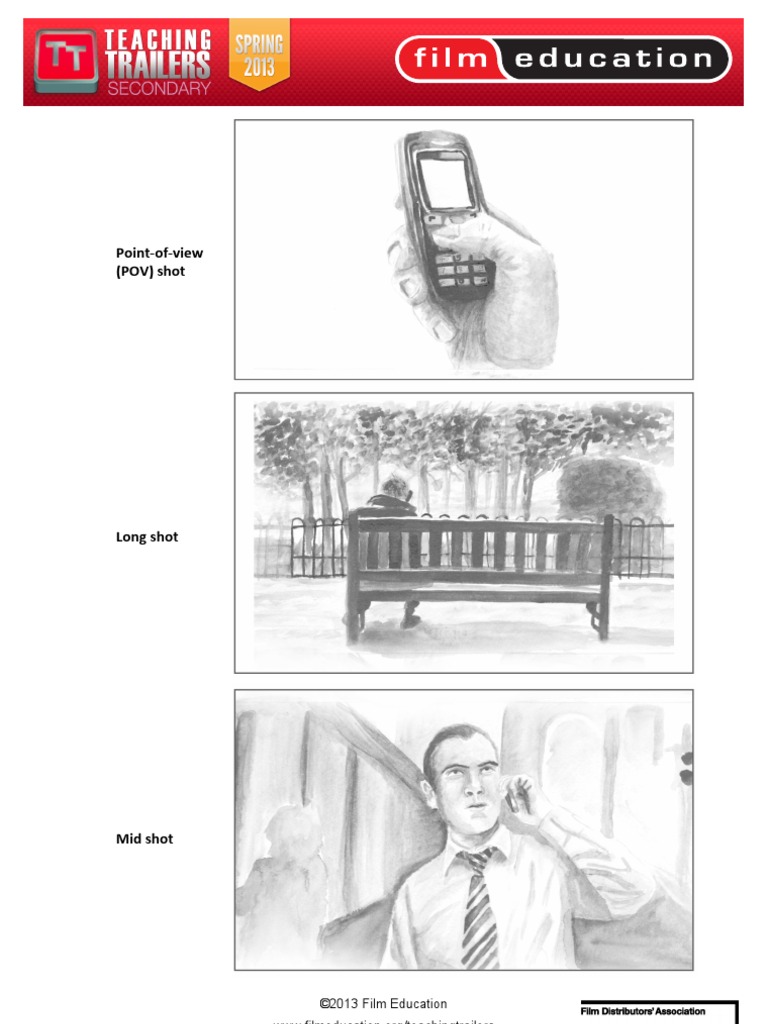 tt13 Shot Types Sheet | PDF
