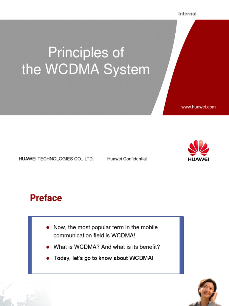Principles of The WCDMA System: Internal | PDF | Code Division Multiple ...