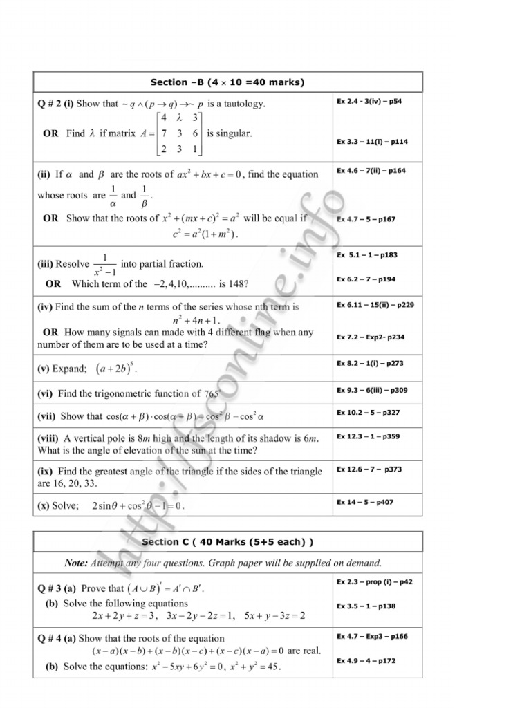 Class 10 Maths Guide Fbise - Image to u Class 10 Maths Guide Fbise - Image to u