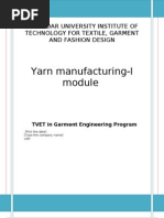Bale Management | PDF | Spinning (Textiles) | Yarn