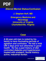 Approach To Altered Sensorium | PDF | Coma | Psychosis