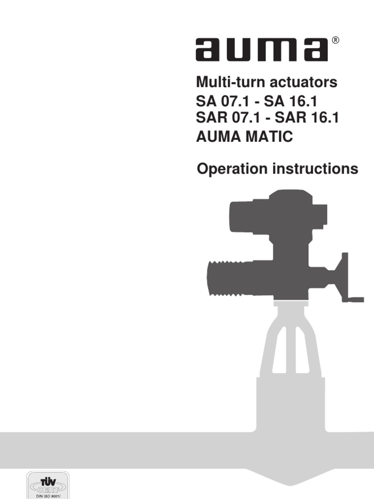 Auma Matic | PDF | Electrical Connector | Switch