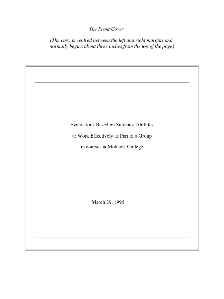 Effective Written Presentation | PDF | Course Evaluation | Students