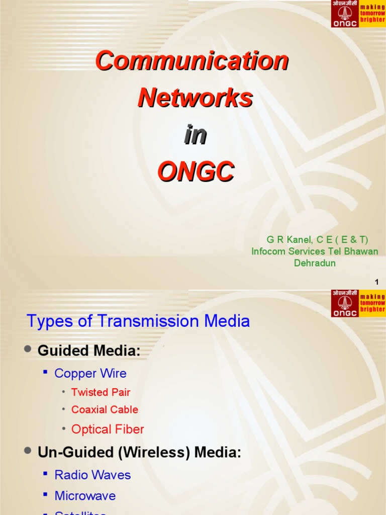 ONGC Microwave Communication Overview | PDF | Communications Satellite ...