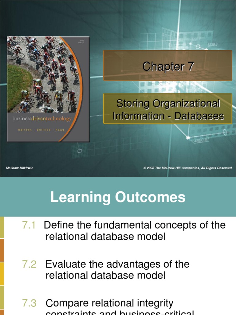 Chapter7 Student PPT - Databases | Download Free PDF | Relational Database | Databases