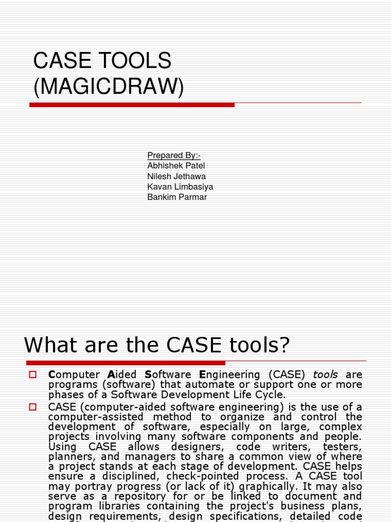 Magicdraw Case Tools | PDF | Software Development Process | Systems ...