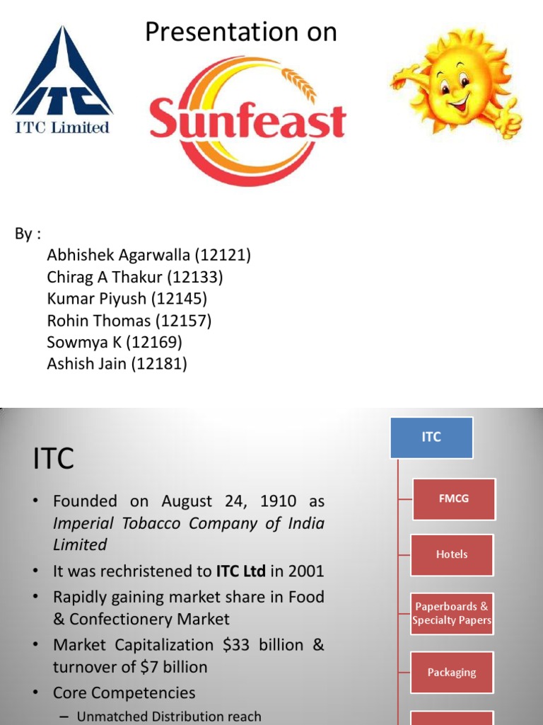 Sunfeast Final | PDF | Brand | Foods