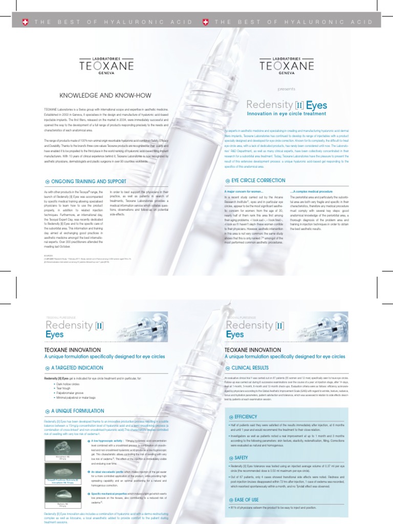 Press Release Redensity II HD PDF | PDF | Medicine | Clinical Medicine