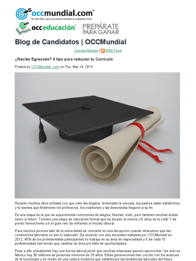 ¿Recién Egresado | PDF | Plan de estudios | Enseñando y aprendiendo