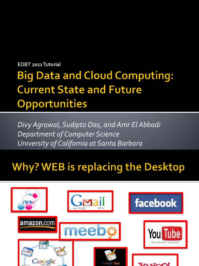 Cloud Computing & Data Analysis Tutorial | PDF | Scalability | Map Reduce