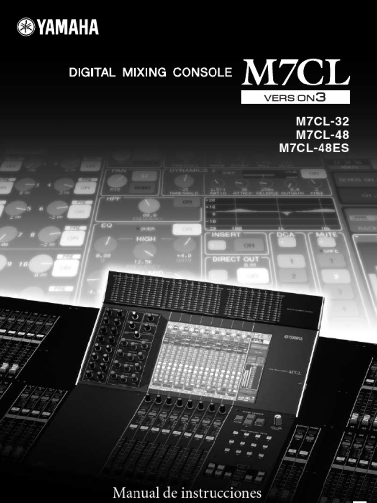 Manual YAMAHA M7CL | Ac Power Plugs And Sockets | Data Storage Device
