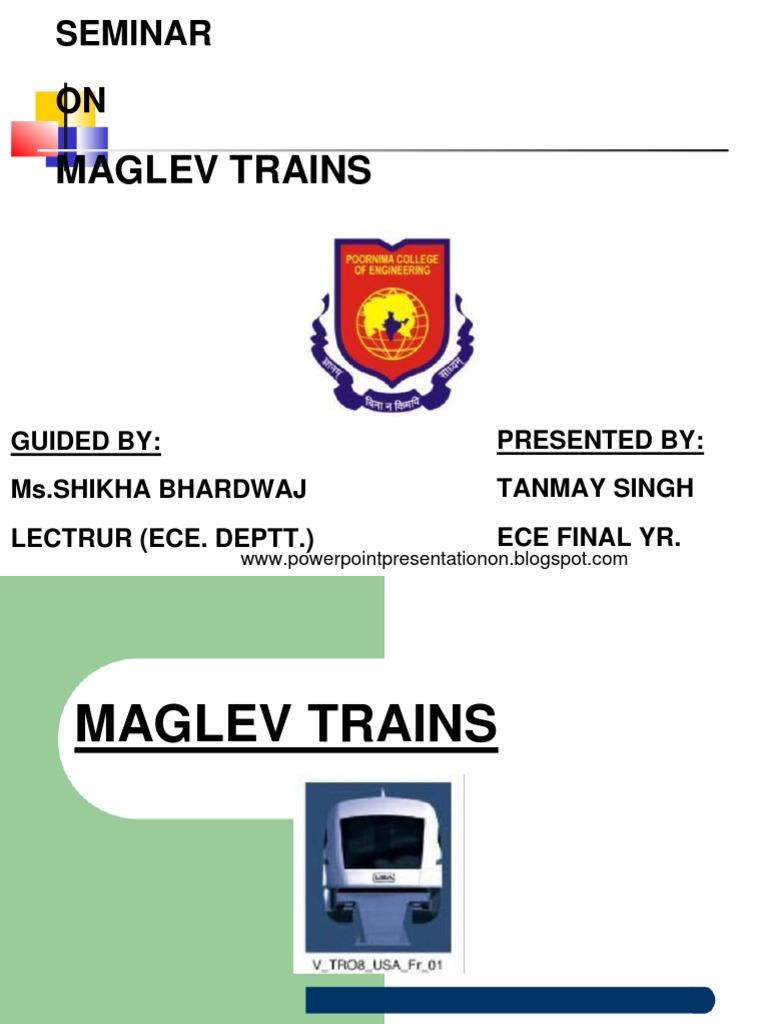 Maglev Trains: Technology and Benefits | PDF | Train | Rail Transport
