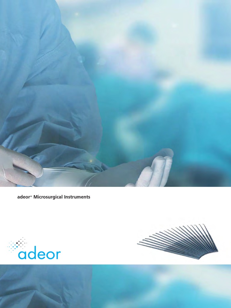 Adeor Micro Instruments | PDF