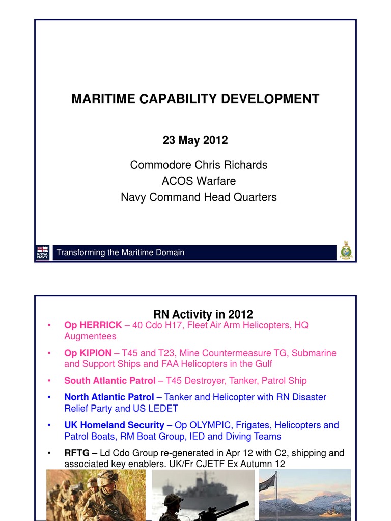 Maritime Strategy for Naval Leaders | PDF | Royal Navy | United States Navy