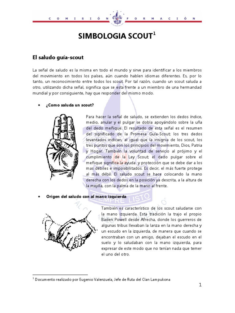 Simbologia Scout | PDF | Exploración