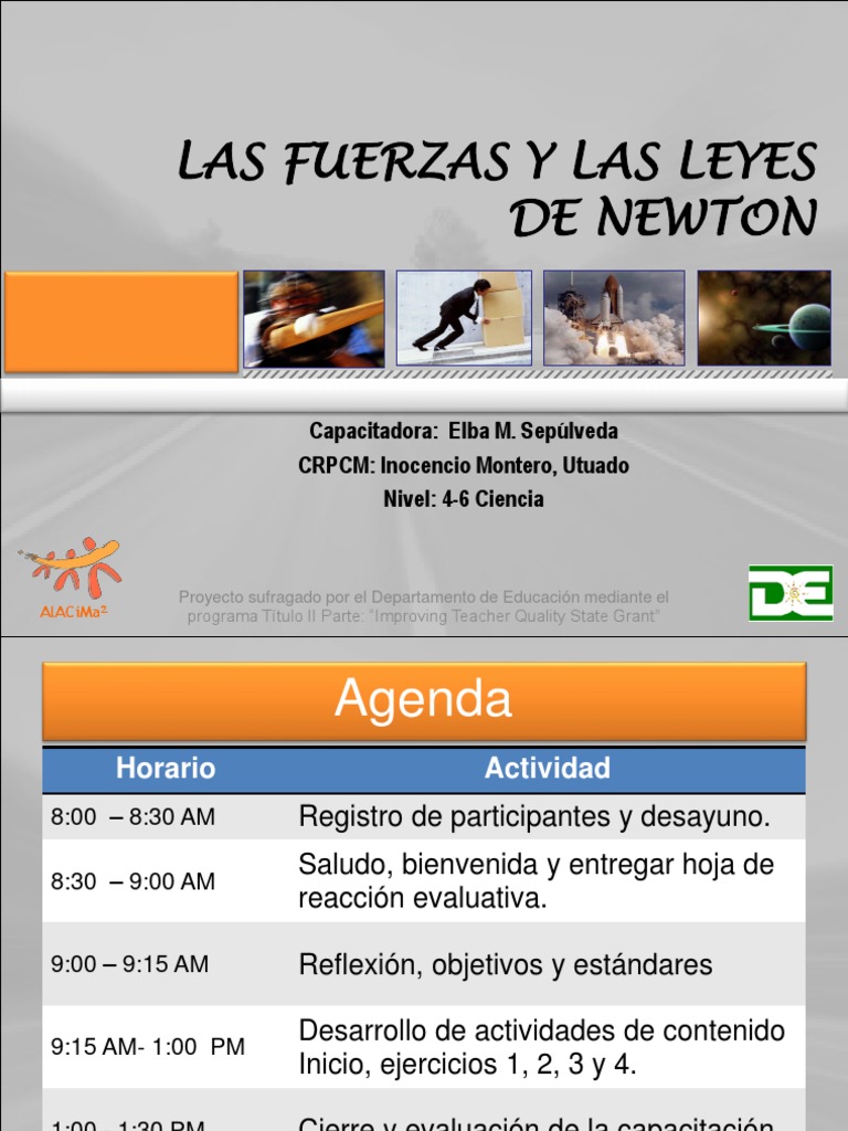 Fuerzas y Leyes de Newton | PDF | Masa | Las leyes del movimiento de Newton