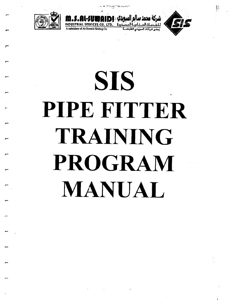 Pipe Fitter Training Program Manual | PDF