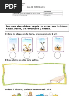 Guía sobre Seres Vivos e Inertes | PDF | Ciencias sociales