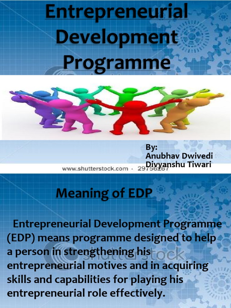 Edp | PDF | Entrepreneurship | Cognition