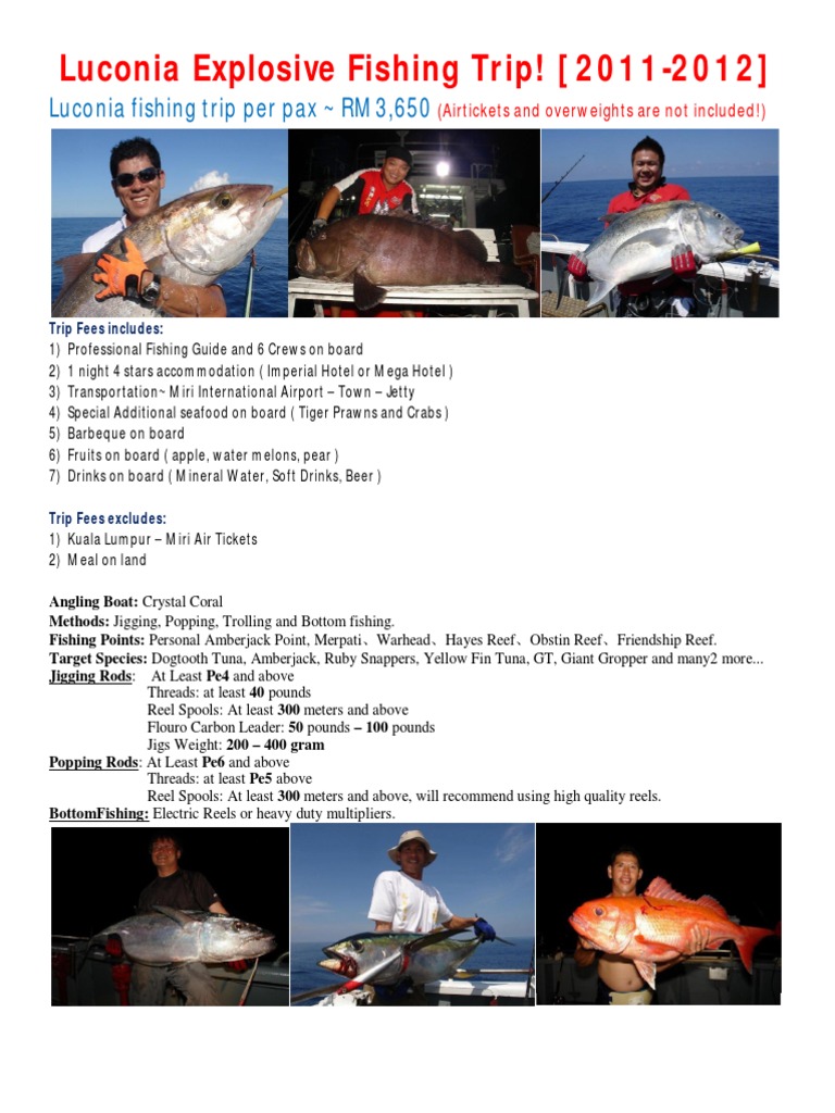 Luconia | PDF | Hobbies | Fish