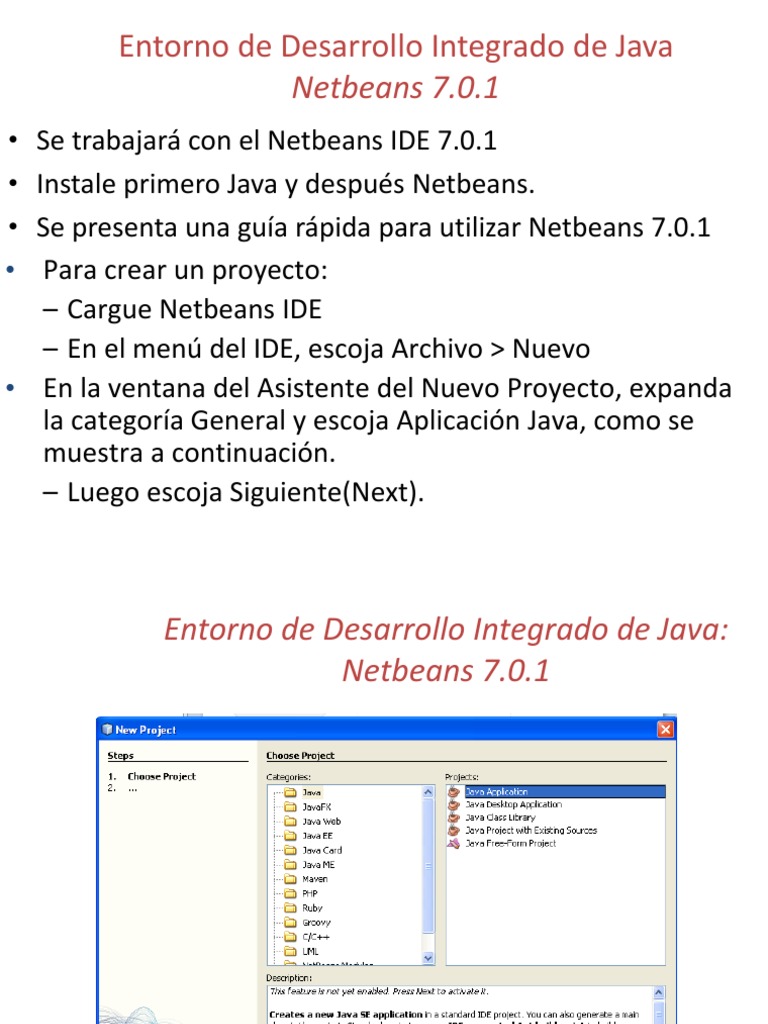 Como Programar Netbeans JDK | PDF | Entorno de desarrollo integrado ...