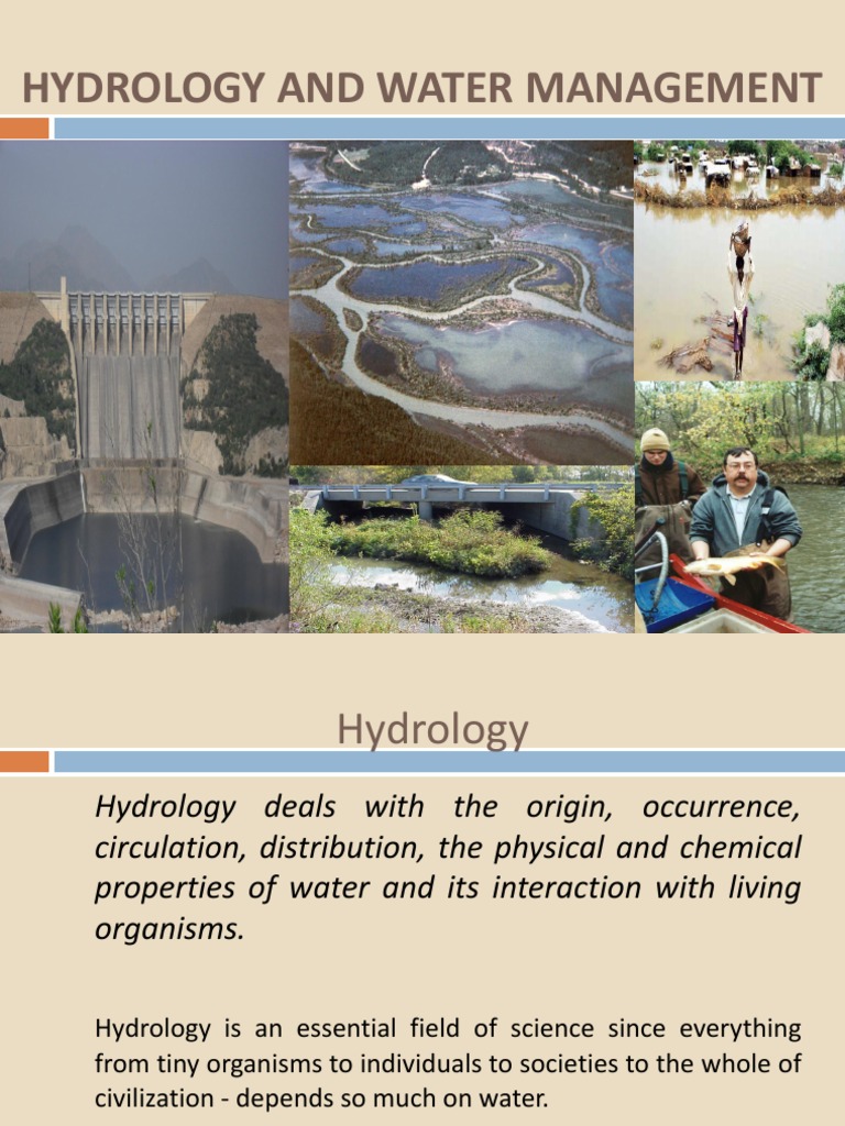 Hydrology and Water Management 1 | PDF | Hydrology | Water Cycle