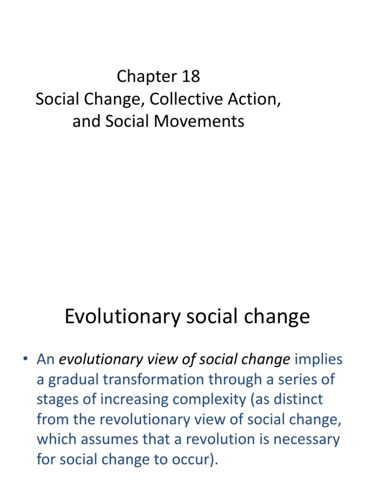 Social Change, Collective Action, and Social Movements | PDF ...