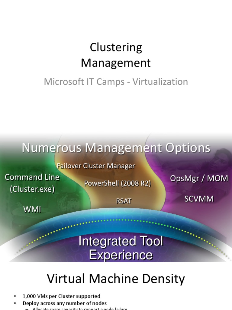 Clustering - 3 - Management | PDF | Hyper V | Computer Cluster