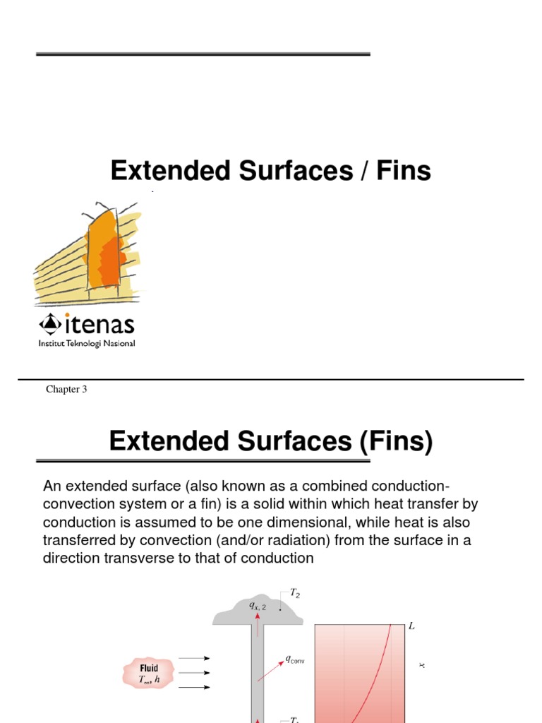 03C - Extended Surfaces | PDF | Heat Transfer | Thermal Conduction
