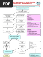 ACS NSTEMI Clinical Pathway | PDF | Myocardial Infarction | Angina Pectoris