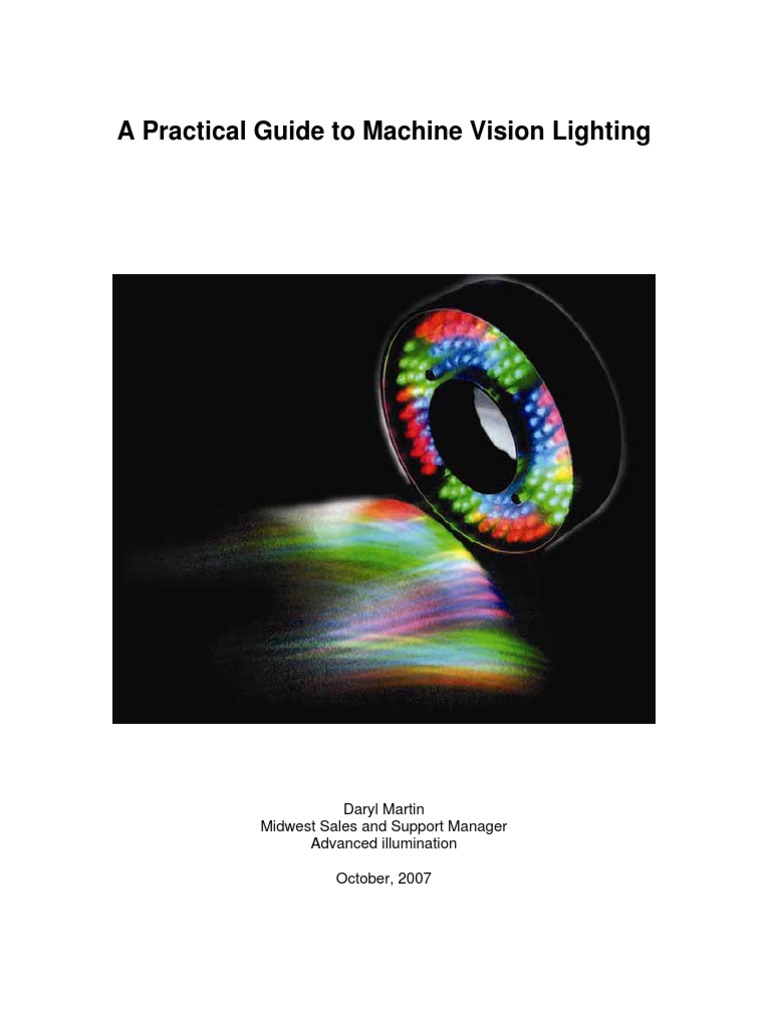 Machine Vision Lighting | PDF | Infrared | Lighting
