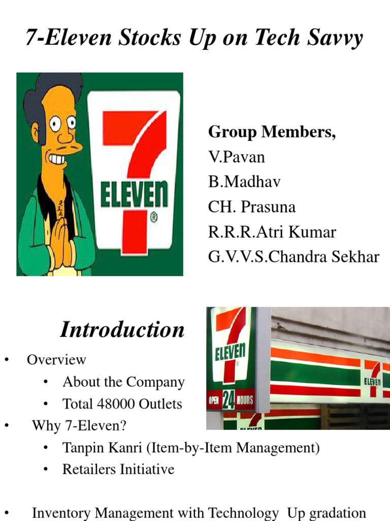 7 Eleven Stock | PDF | Point Of Sale | Inventory