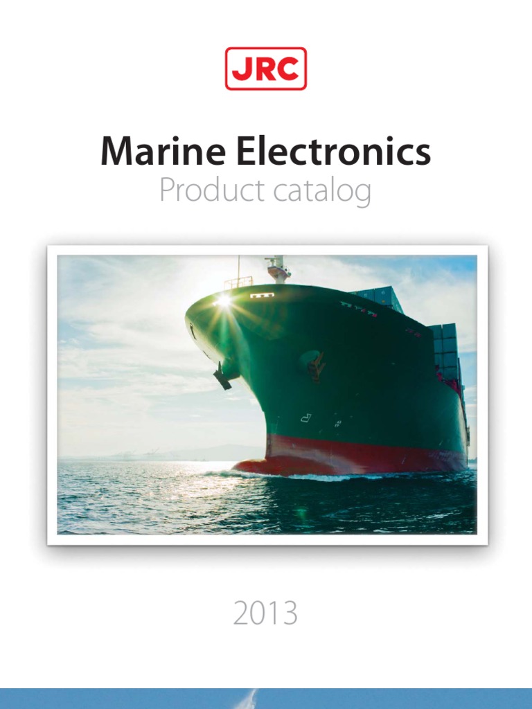 JRC Marine Product Catalog 2013 | PDF | Radar | Sonar